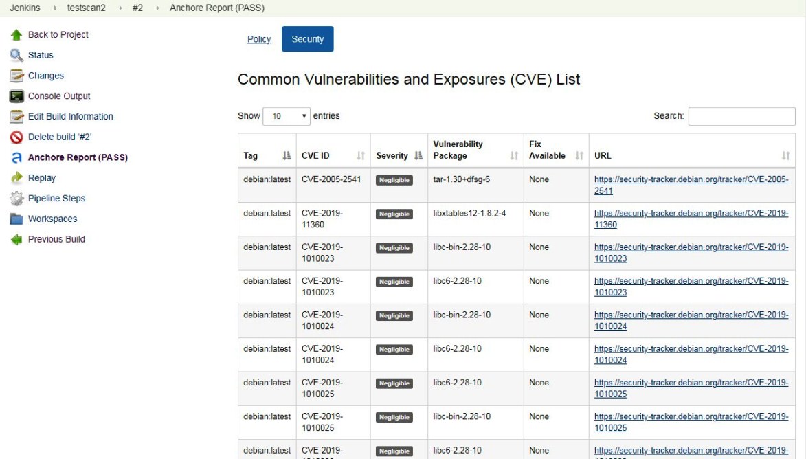 Scan de vulnerabilidades em imagens de containers – MrBiTs